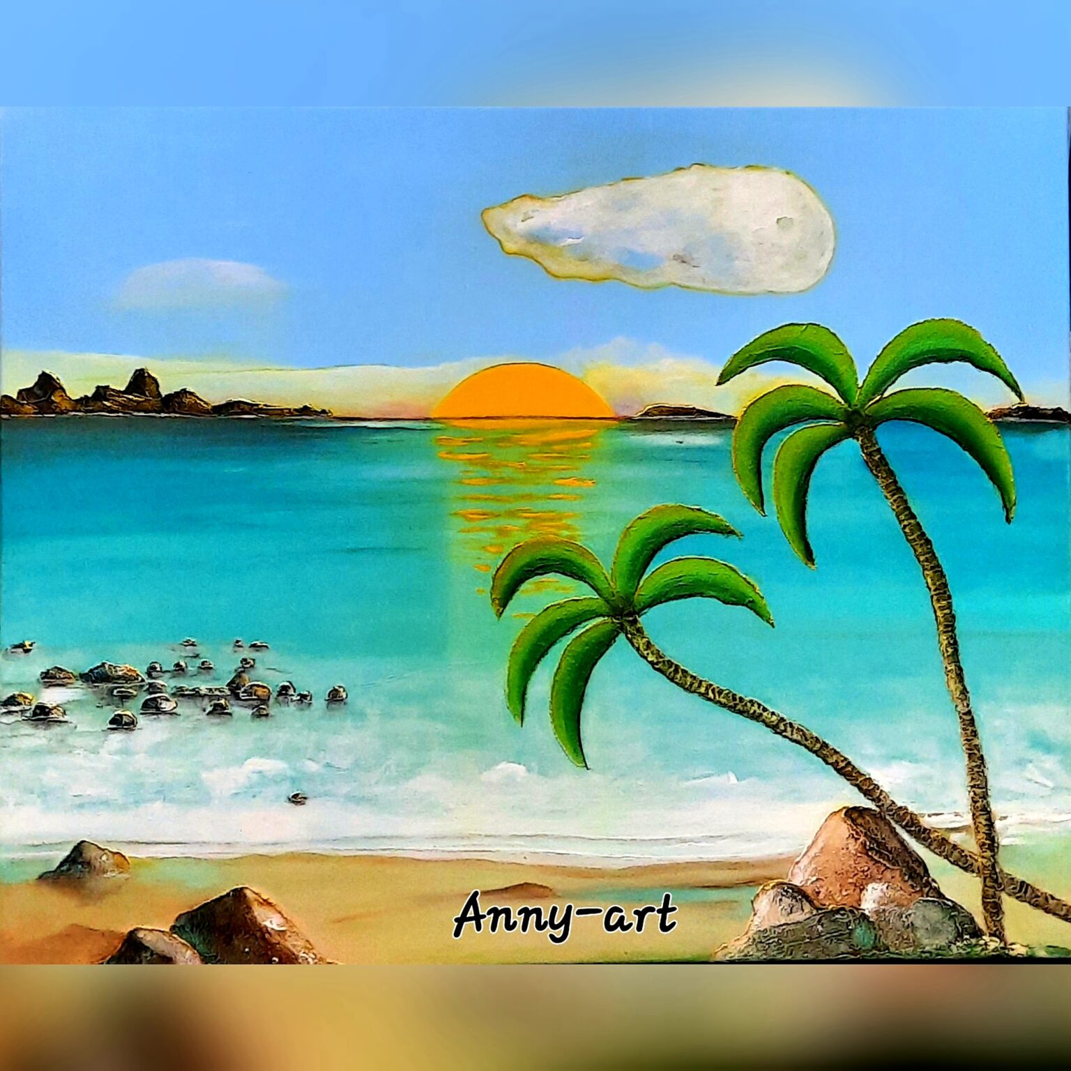 Sehnsucht nach Meer – Anna Nazir ART